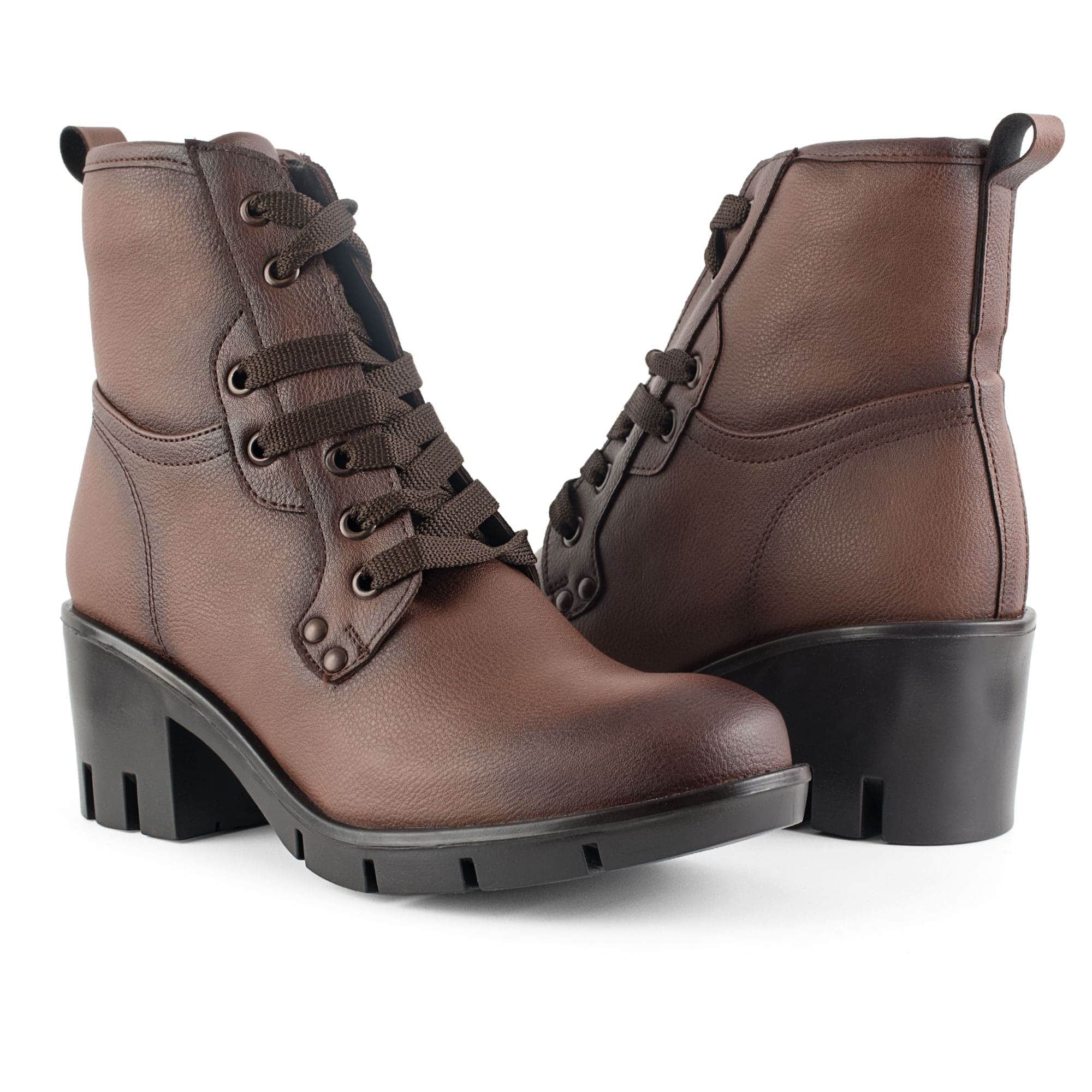 Botines Para Mujer Con Agujetas Botas Dama Calzado Denver Yayas – YAYAS ...